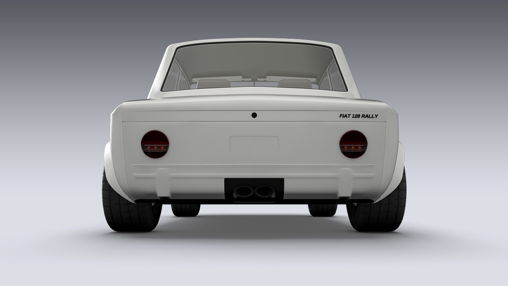 3D Modified 1973 Fiat 128 Model - TurboSquid 1540555