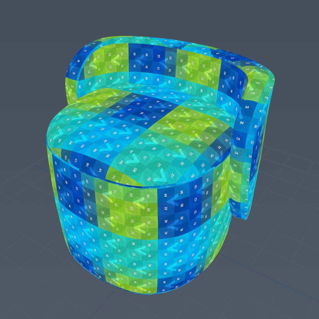 3D Liu Jo - Guest Stool - TurboSquid 1971034