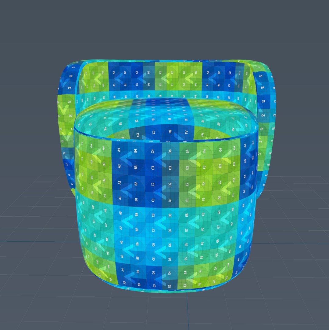 3D Liu Jo - Guest Stool - TurboSquid 1971034