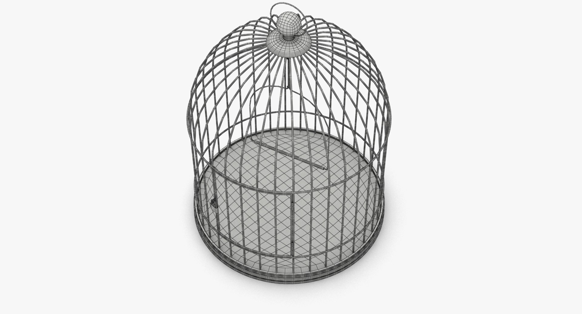 3d Bird Cage Birdcage