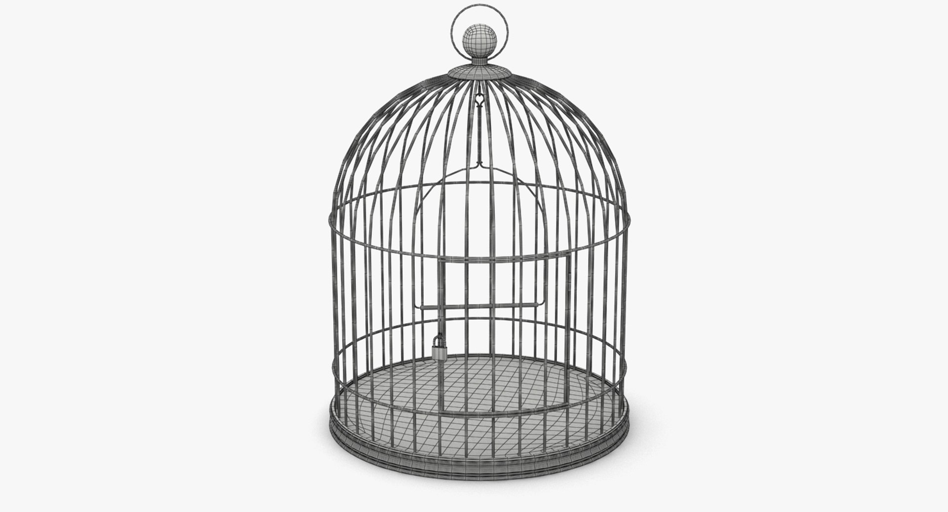 3d Bird Cage Birdcage