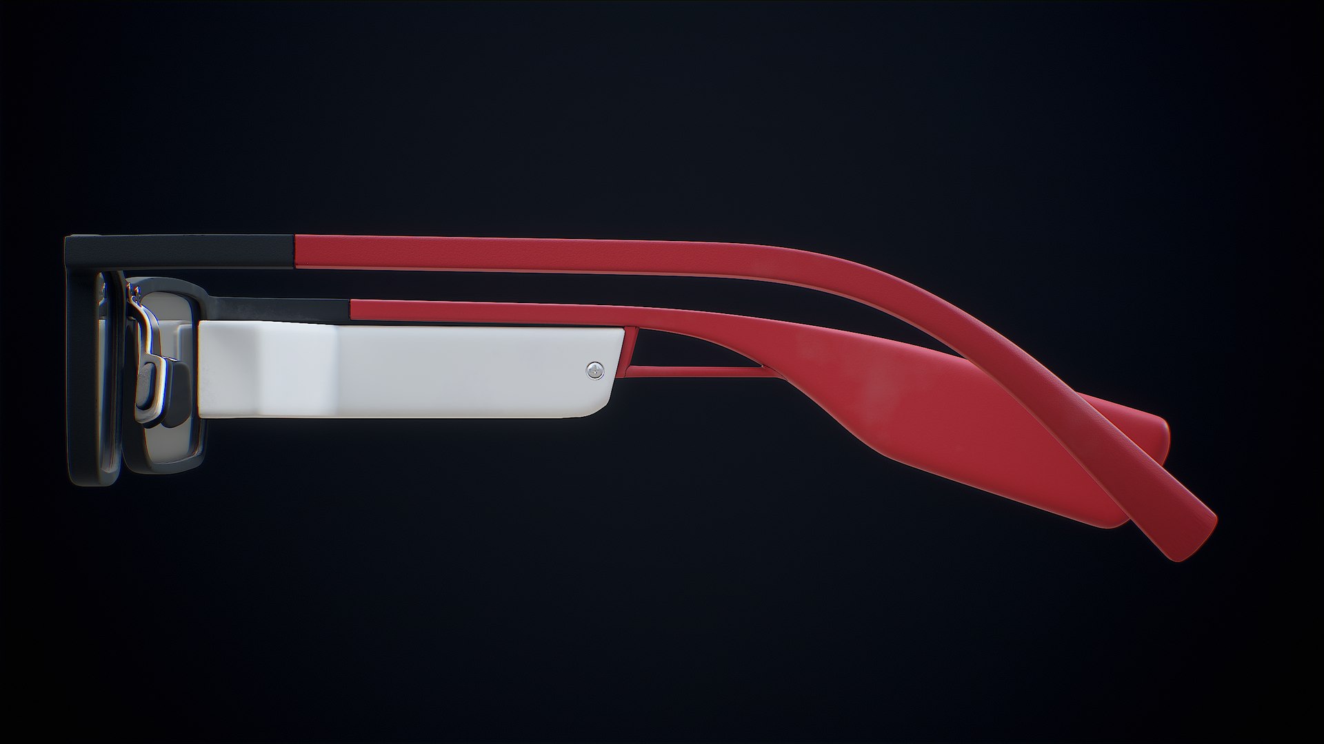 Smart Futuristic Ar Glasses Lumus Dk40 3d Model Turbosquid 2030180