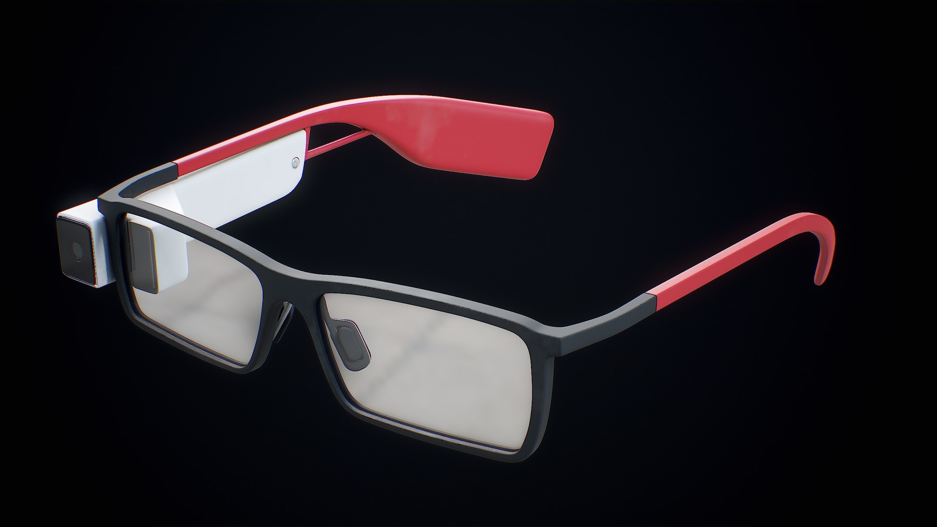 Smart Futuristic Ar Glasses Lumus Dk40 3d Model Turbosquid 2030180
