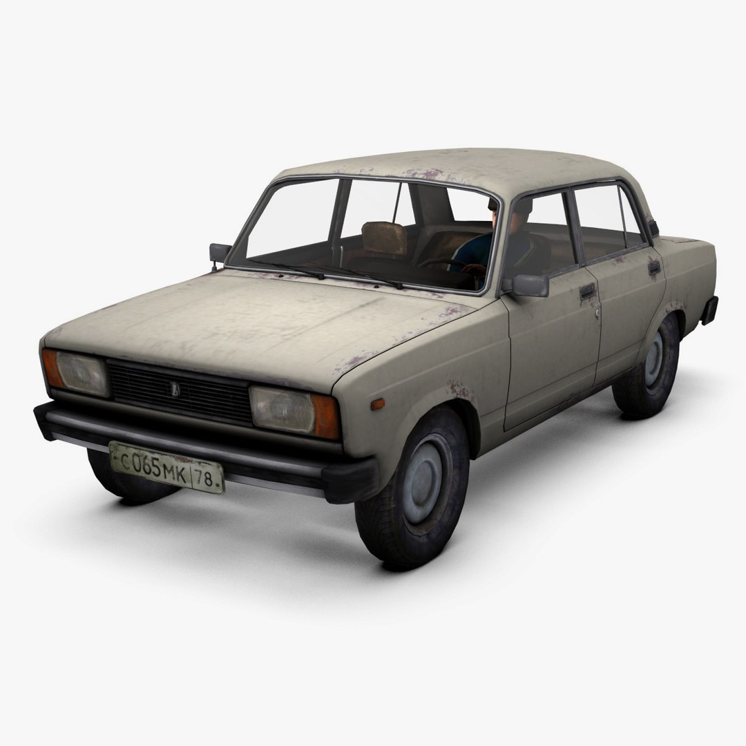 3d Lada 2105 Model