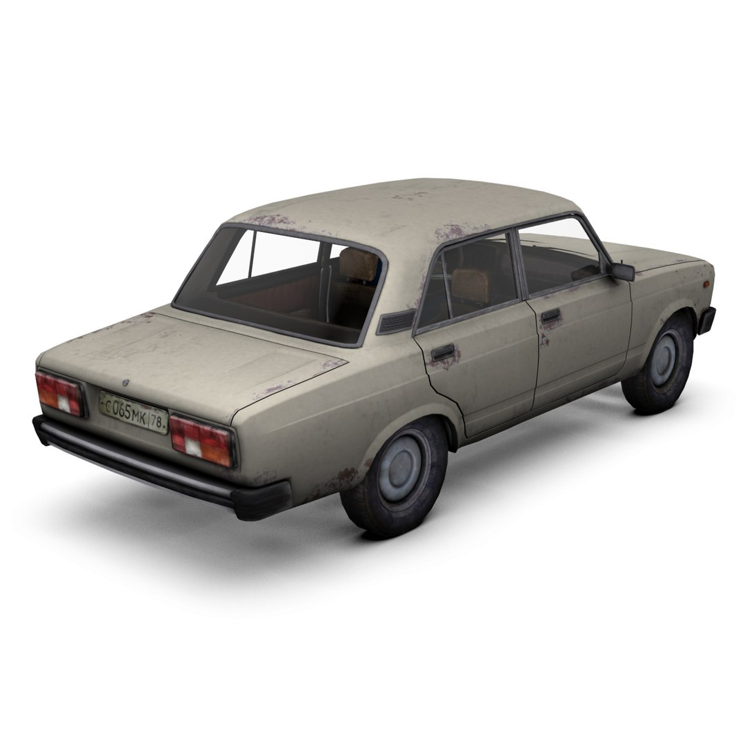 3d Lada 2105 Model
