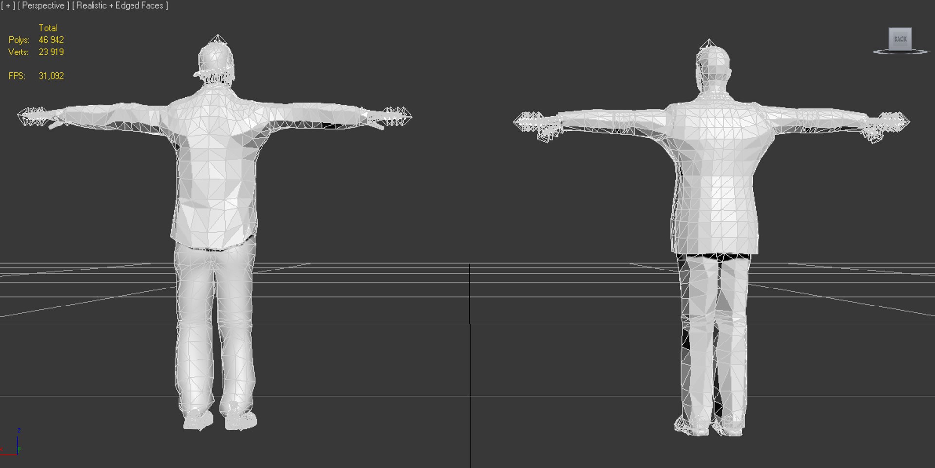 Characters Rigged 3d Model