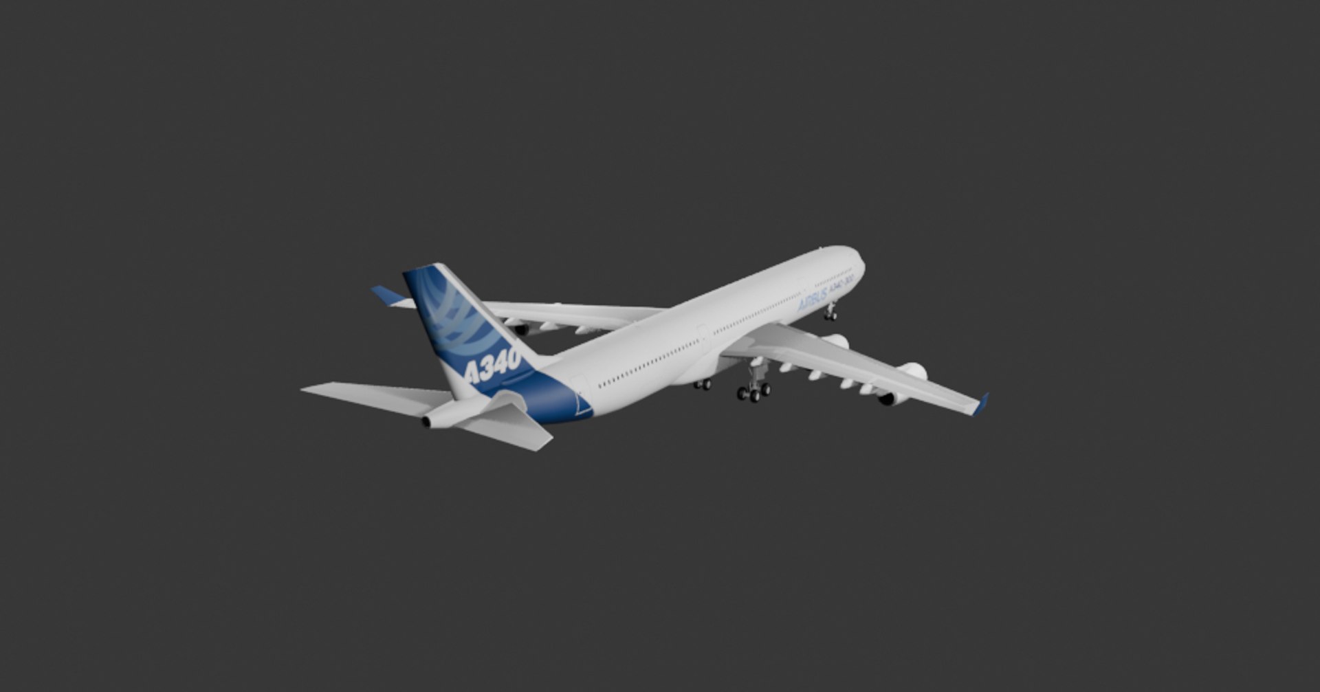 3D Airbus A340-300 Model - TurboSquid 2287172