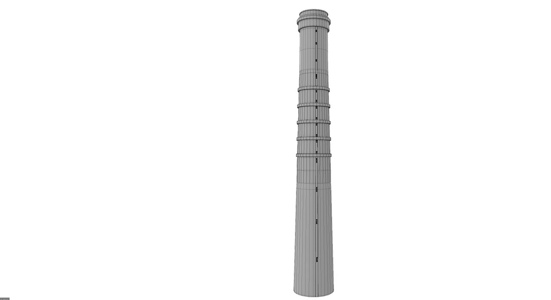 Chimney Stack 3D Model - TurboSquid 2153881