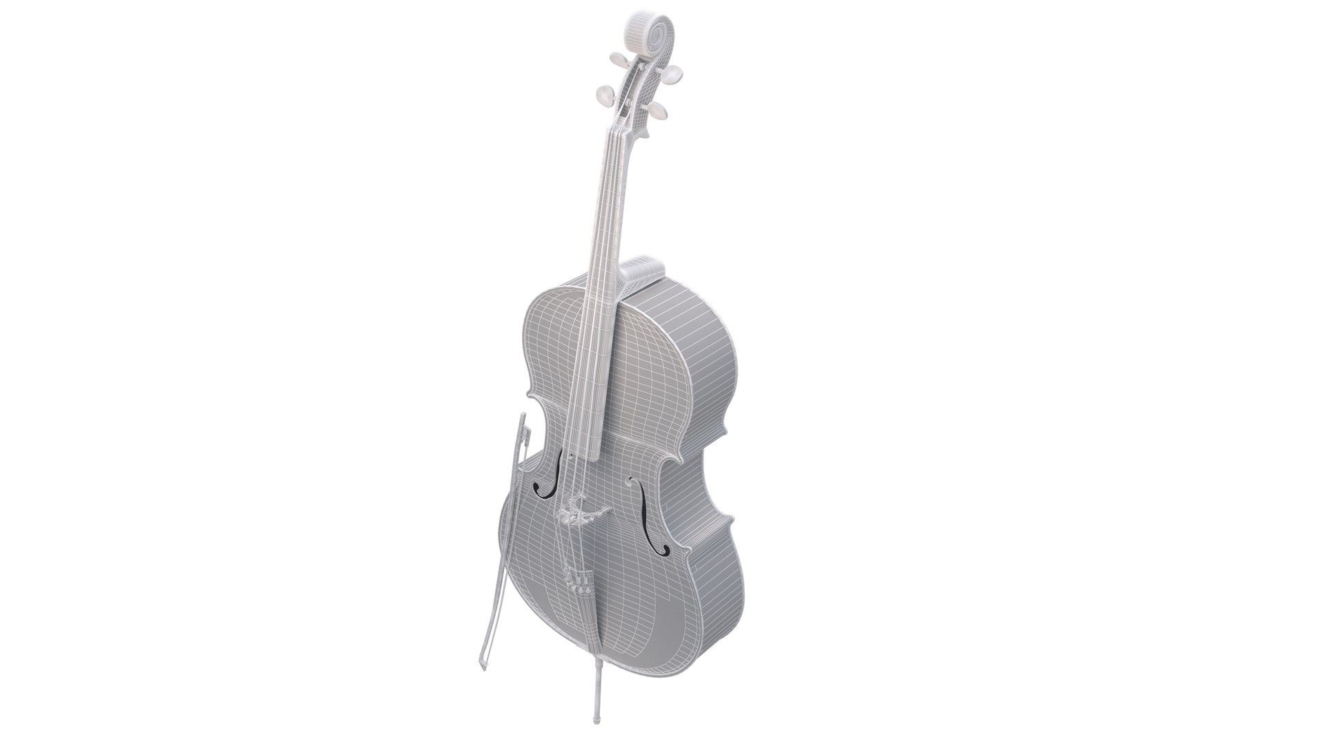 Cello 3D model - TurboSquid 2024245