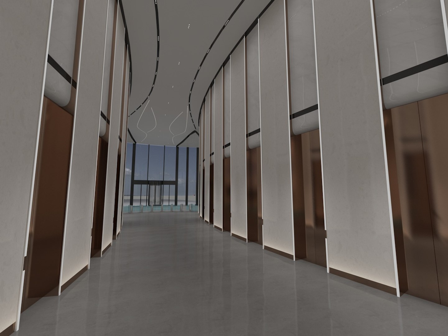 3D Lobby 4 Model - TurboSquid 2138425