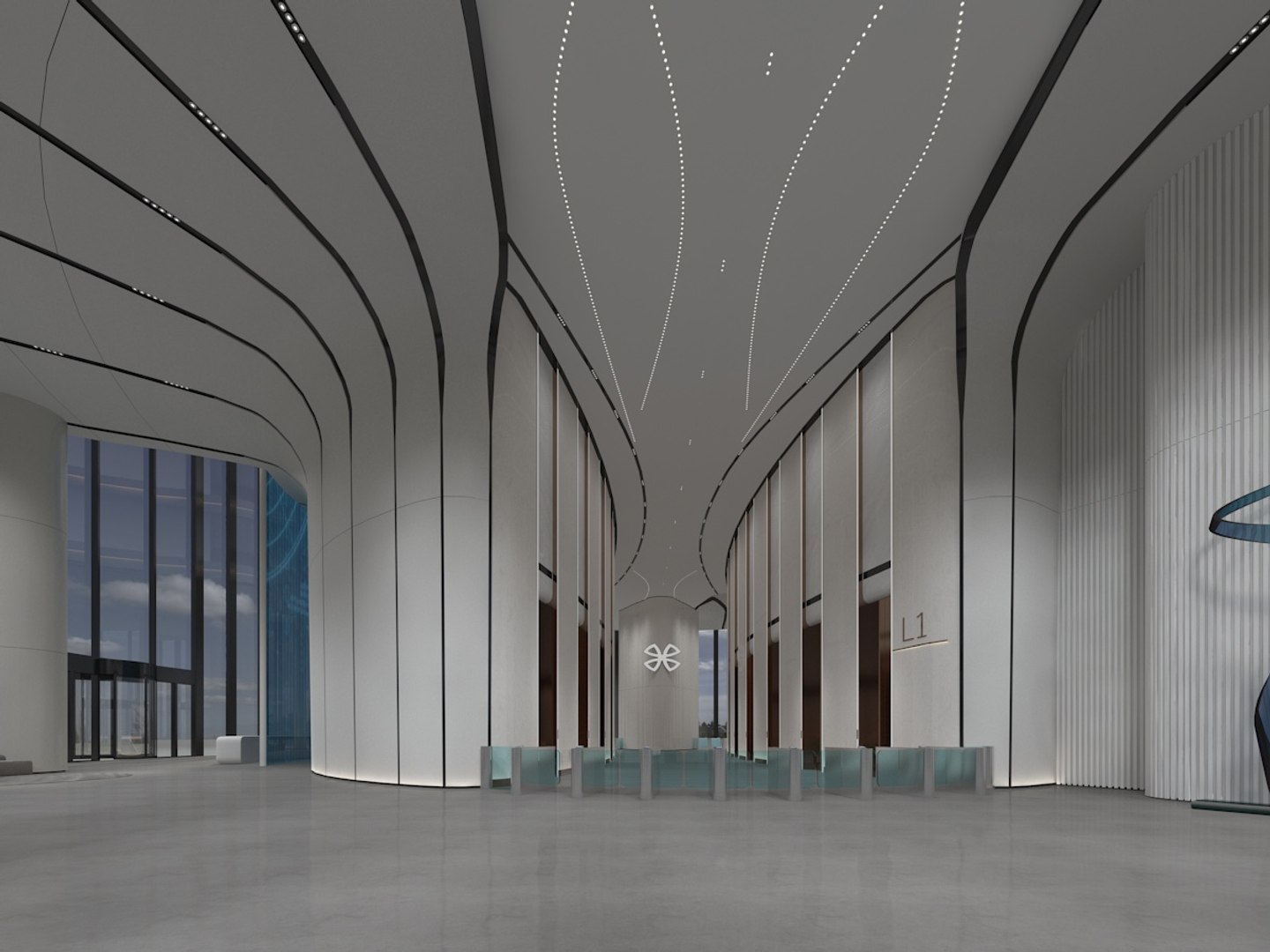 3D Lobby 4 Model - TurboSquid 2138425