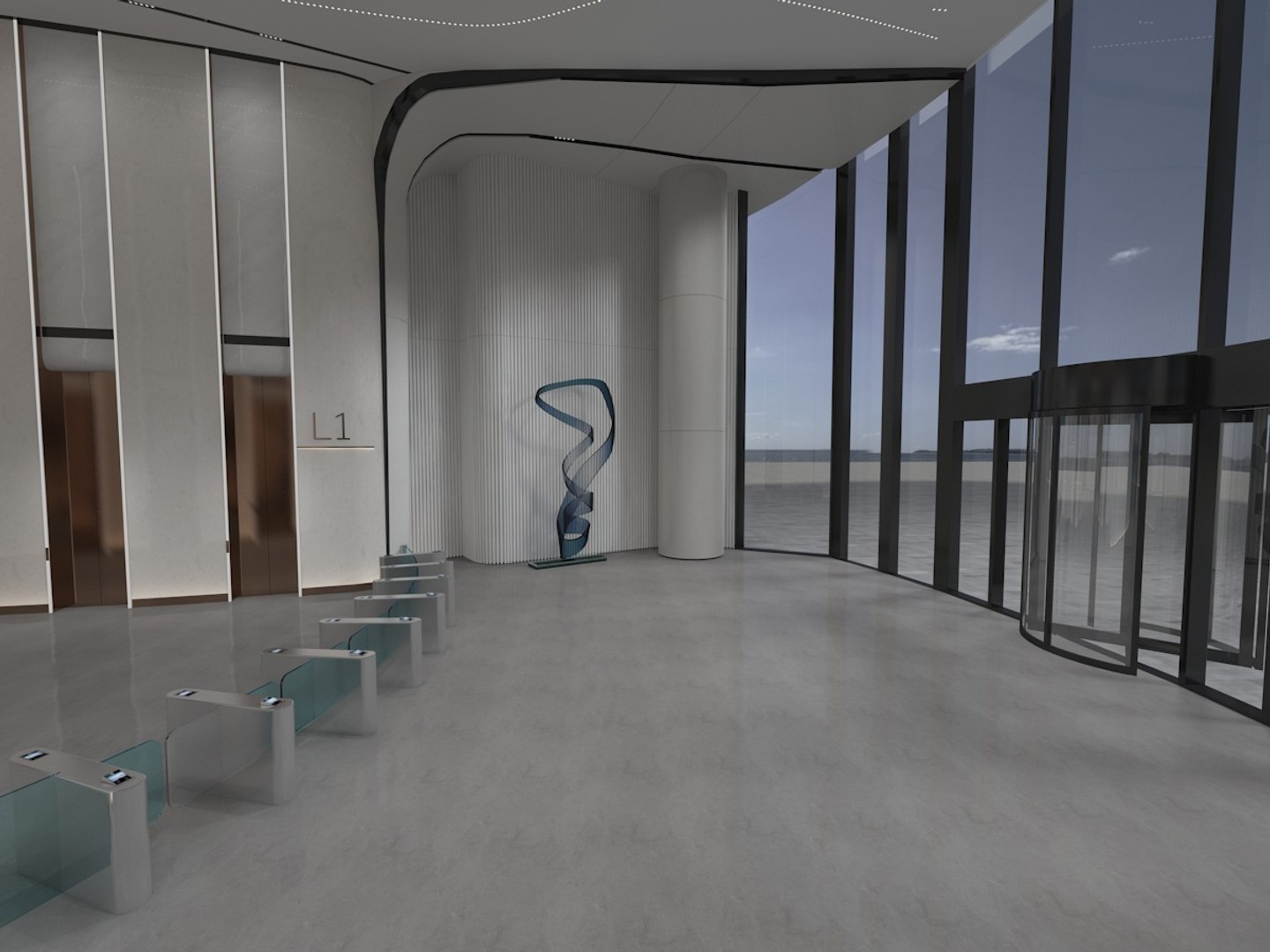 3D Lobby 4 Model - TurboSquid 2138425