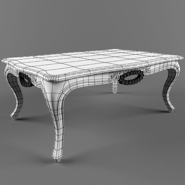 3D classical table cavio dogi - TurboSquid 1382935