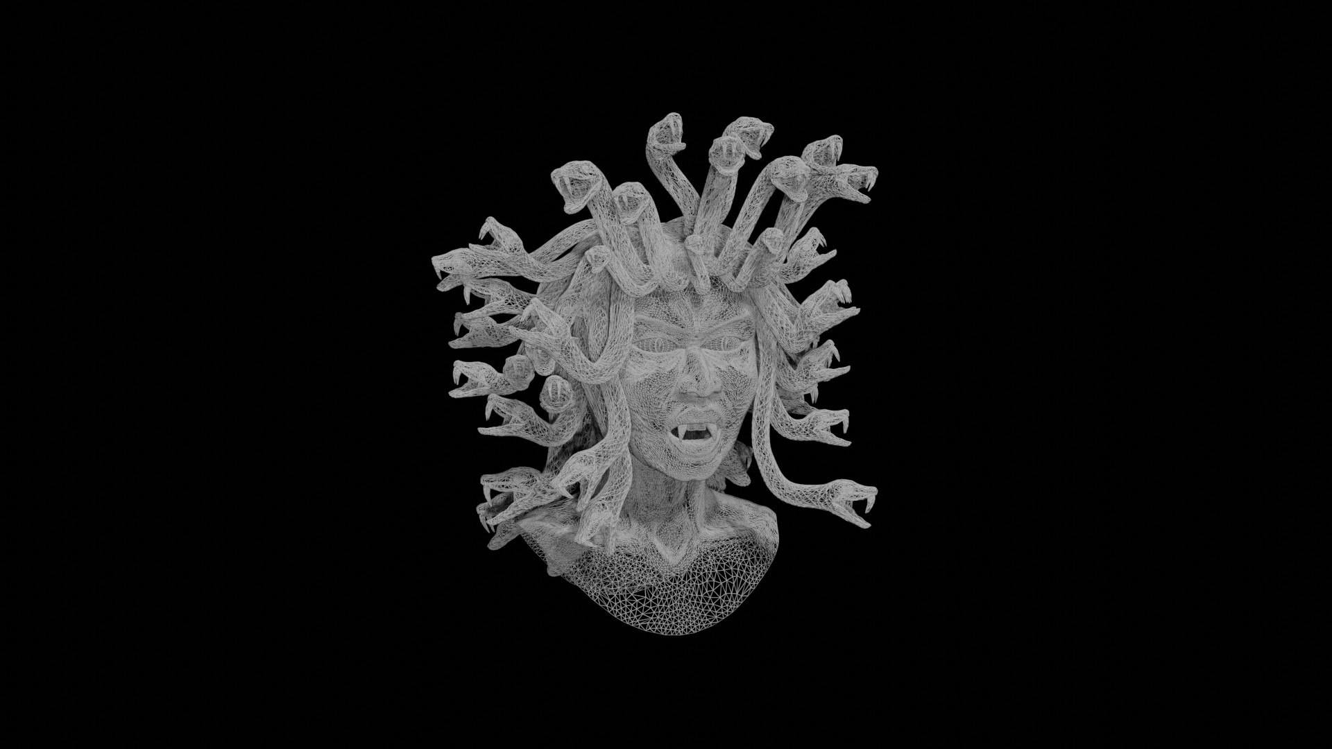 3D Medusa Model - TurboSquid 1842070