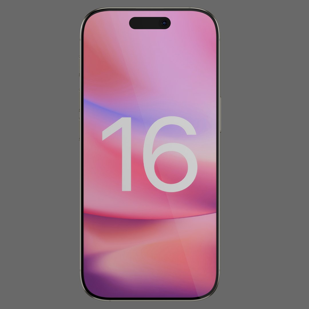 3D Iphone 16 Pro Model - TurboSquid 2208552