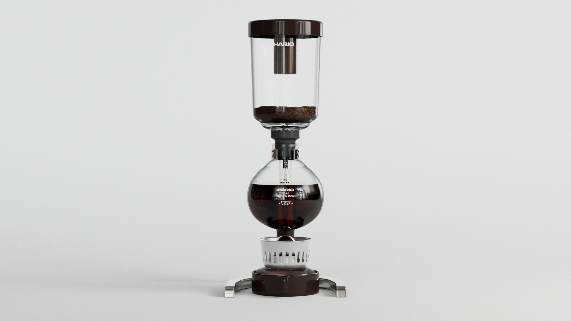 3D Model Hario Coffee Syphon - TurboSquid 1730000