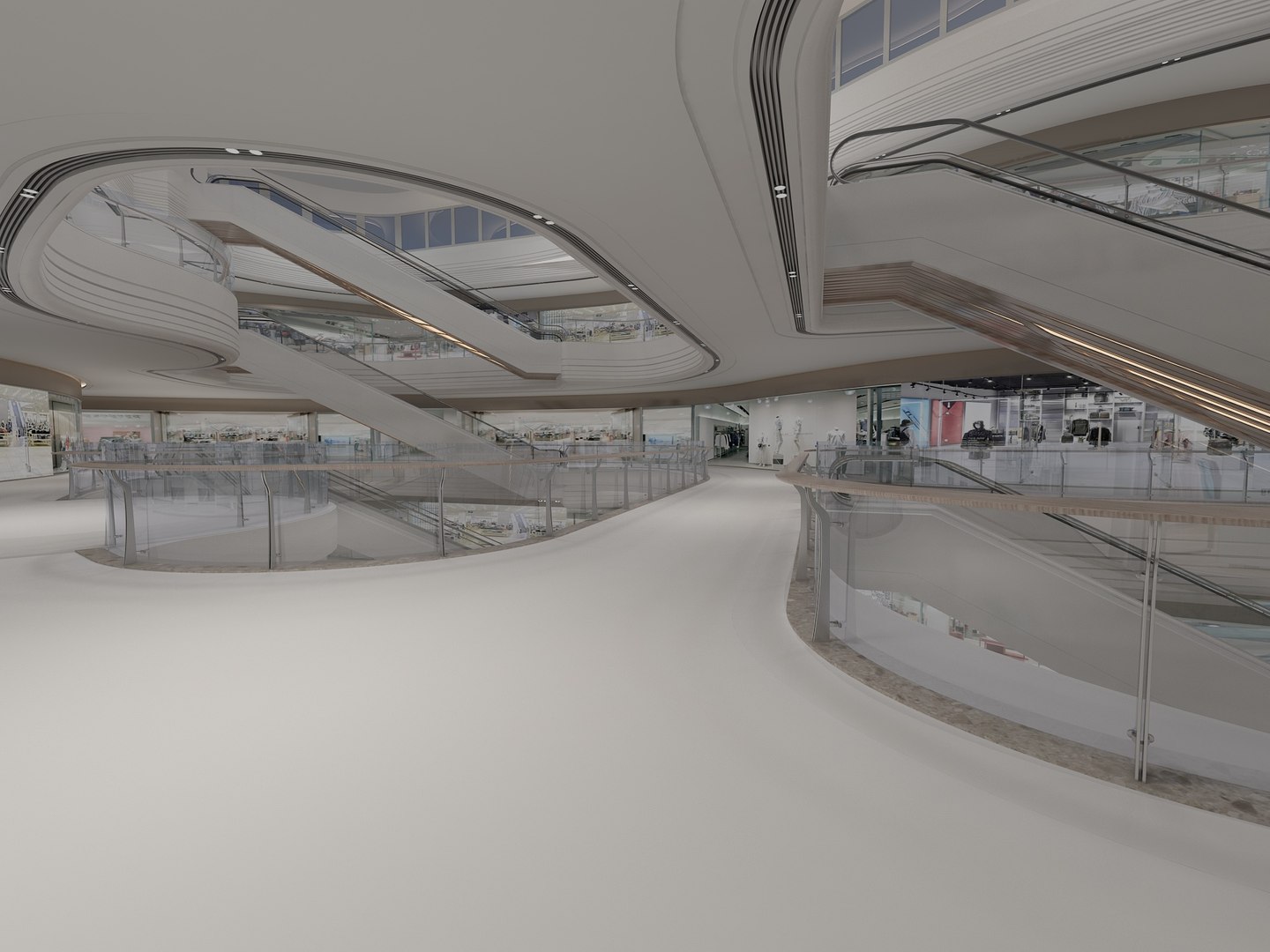 3D Shopping Mall - TurboSquid 2000345