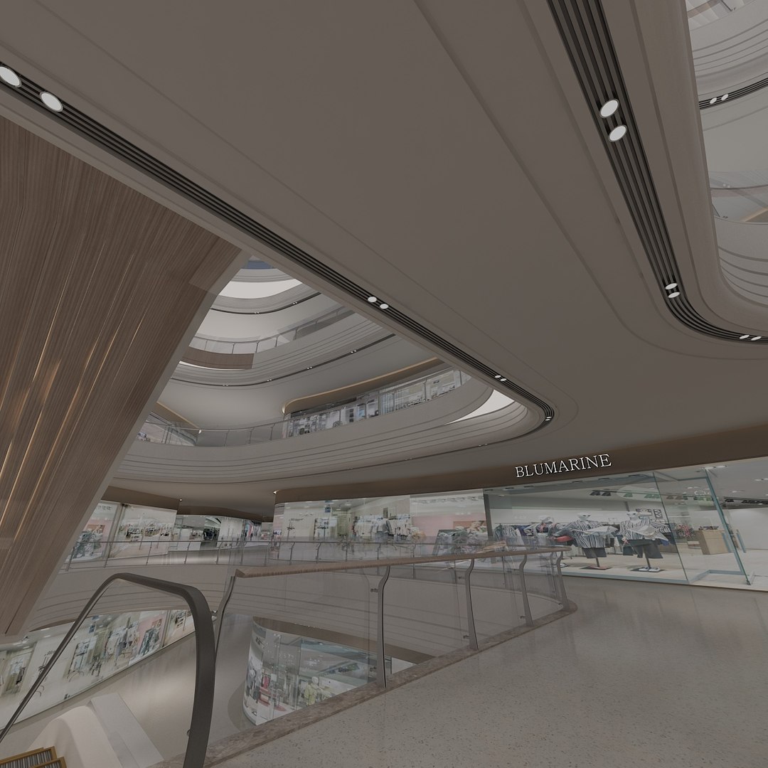 3D Shopping Mall - TurboSquid 2000345
