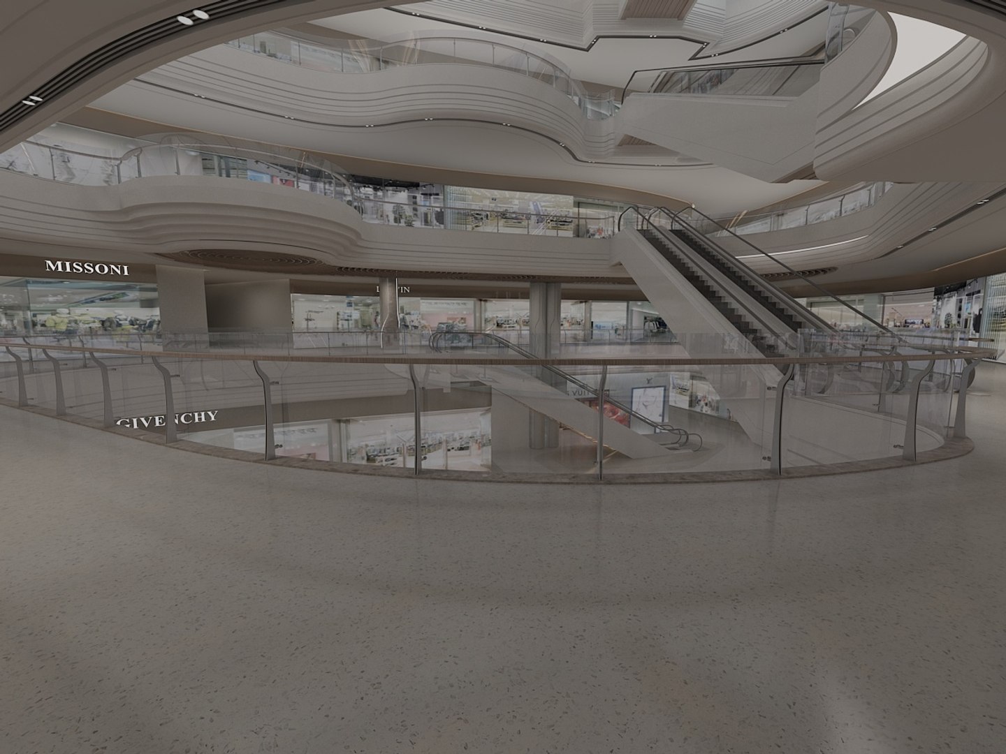 3D Shopping Mall - TurboSquid 2000345