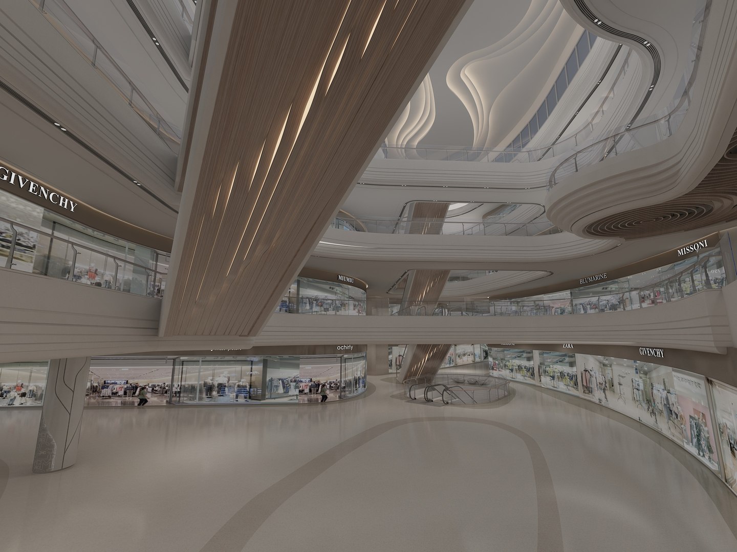 3D Shopping Mall - TurboSquid 2000345