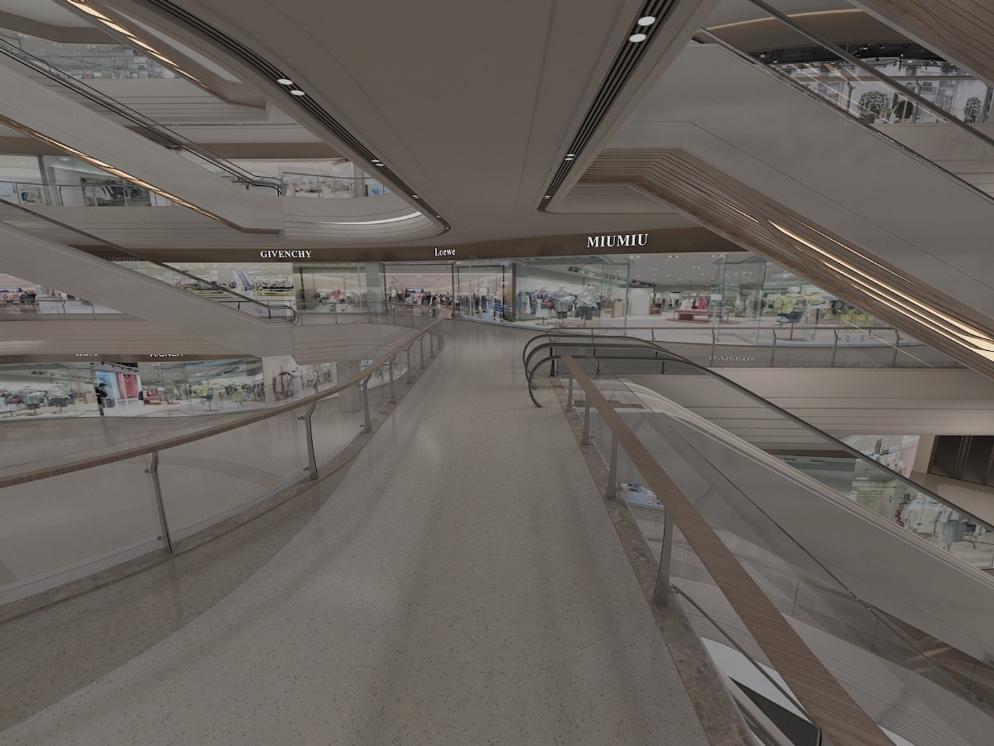 3D Shopping Mall - TurboSquid 2000345
