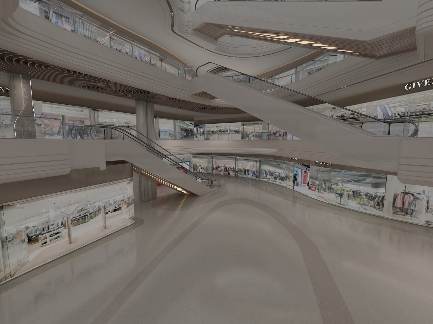 3D Shopping Mall - TurboSquid 2000345