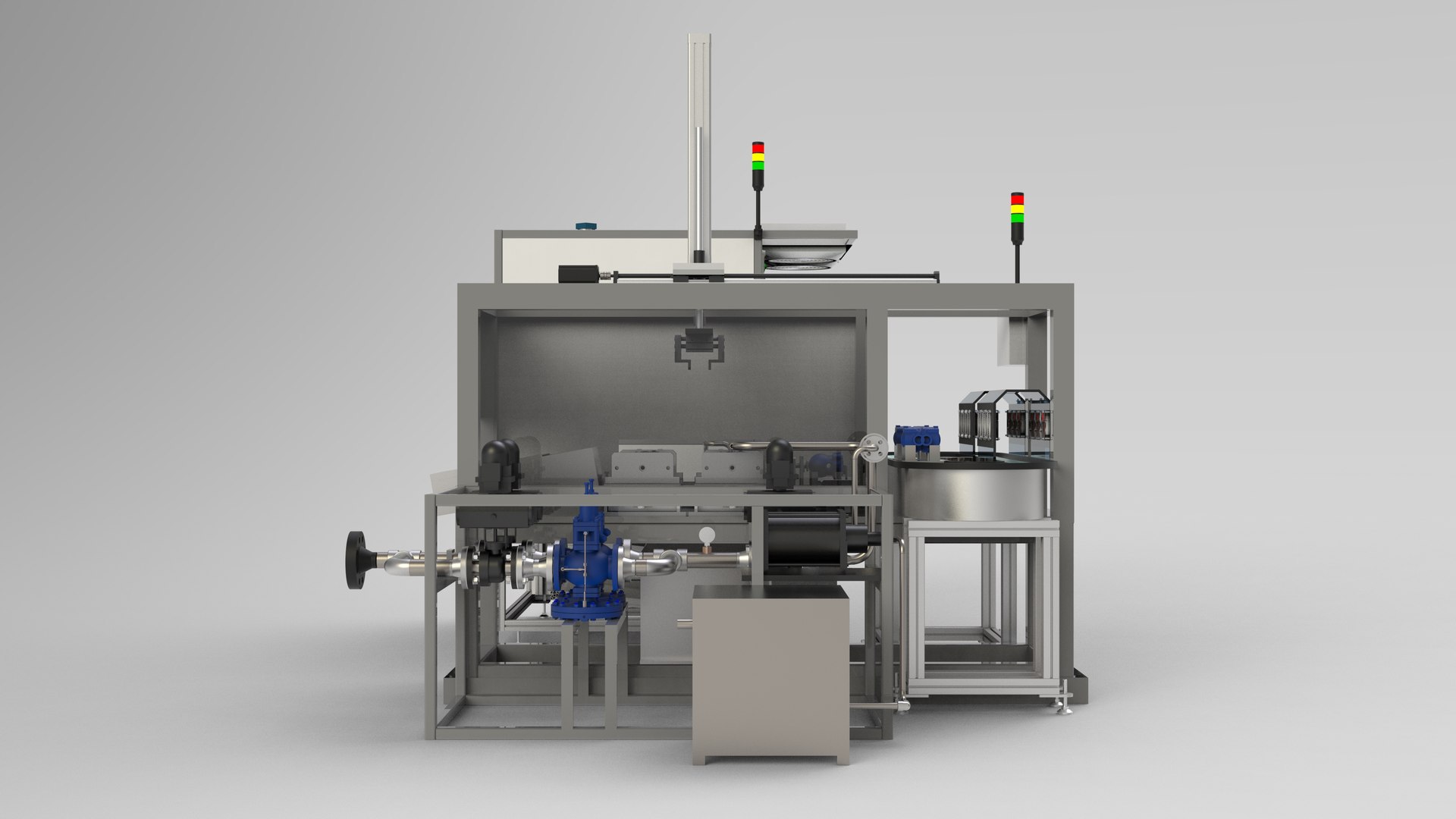 3D Ball Valve Automatic Assembly Line - TurboSquid 1896507