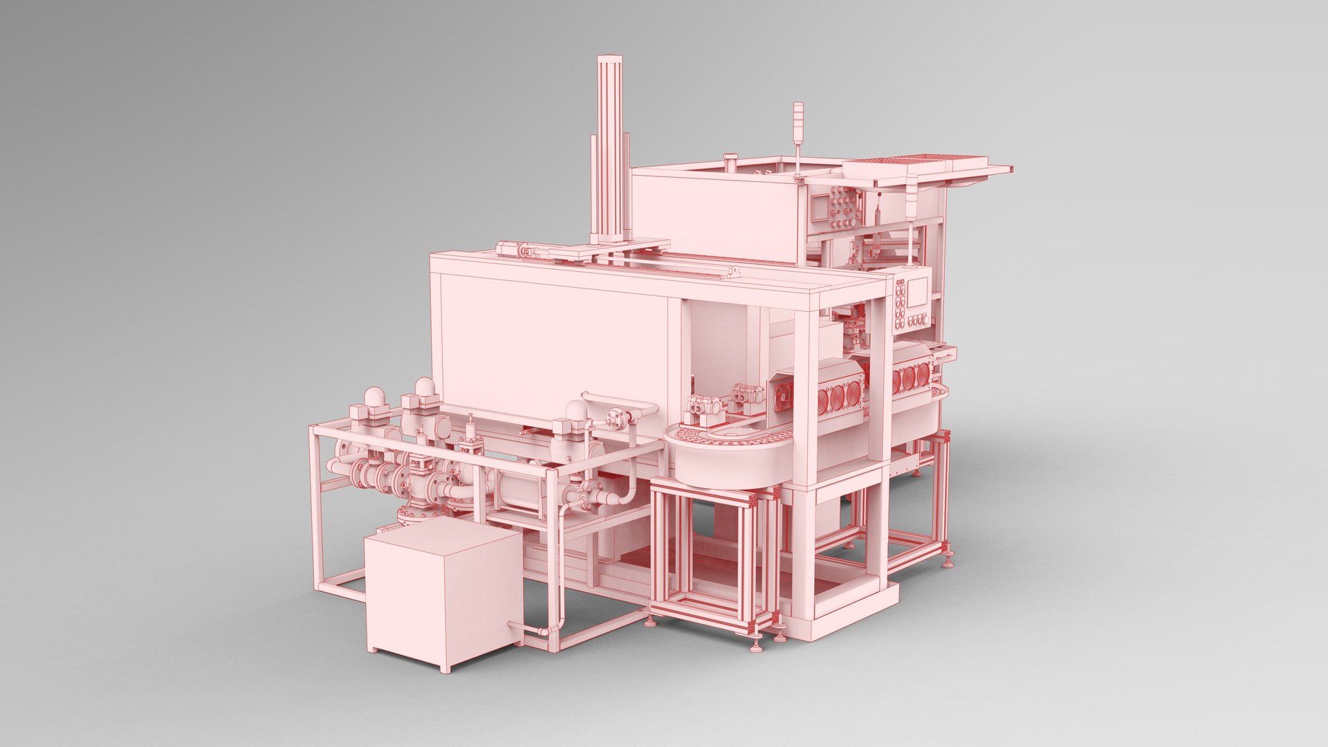 3D Ball Valve Automatic Assembly Line - TurboSquid 1896507