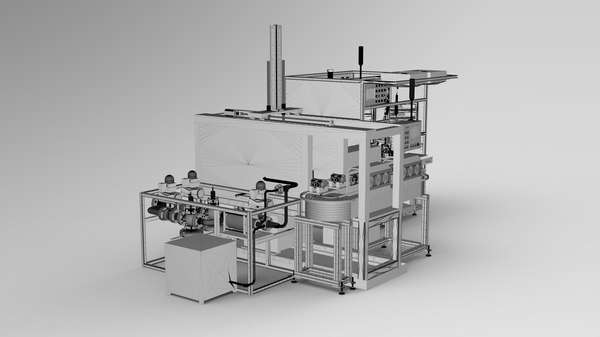 3D Ball Valve Automatic Assembly Line - TurboSquid 1896507