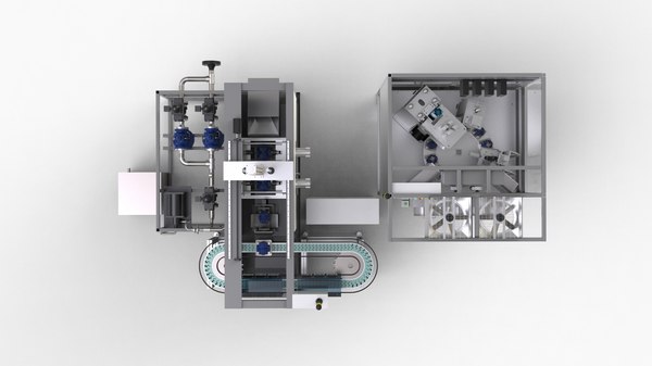 3D Ball Valve Automatic Assembly Line - TurboSquid 1896507