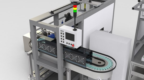 3D Ball Valve Automatic Assembly Line - TurboSquid 1896507