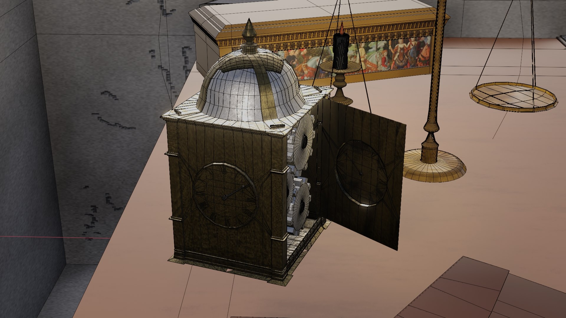 18 Game Ready 3d Asset Historical Renaissance Florence Model ...