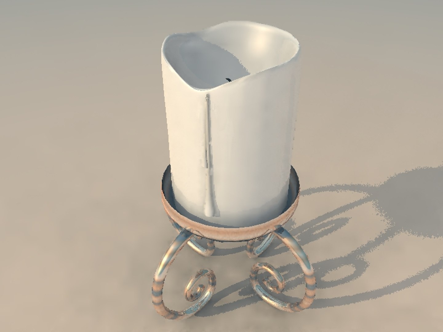 Candle Bryce Vue 3d Model