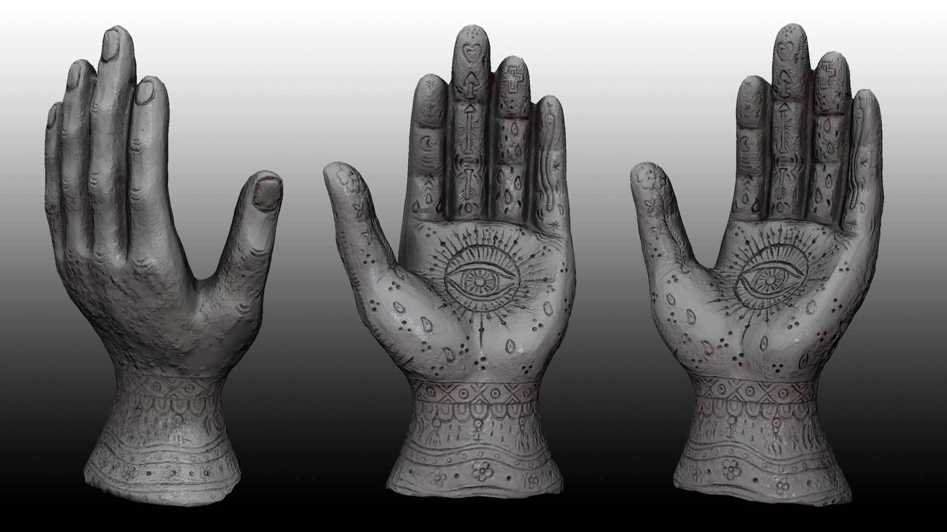 Mystic Hand 3D Model - TurboSquid 1801753