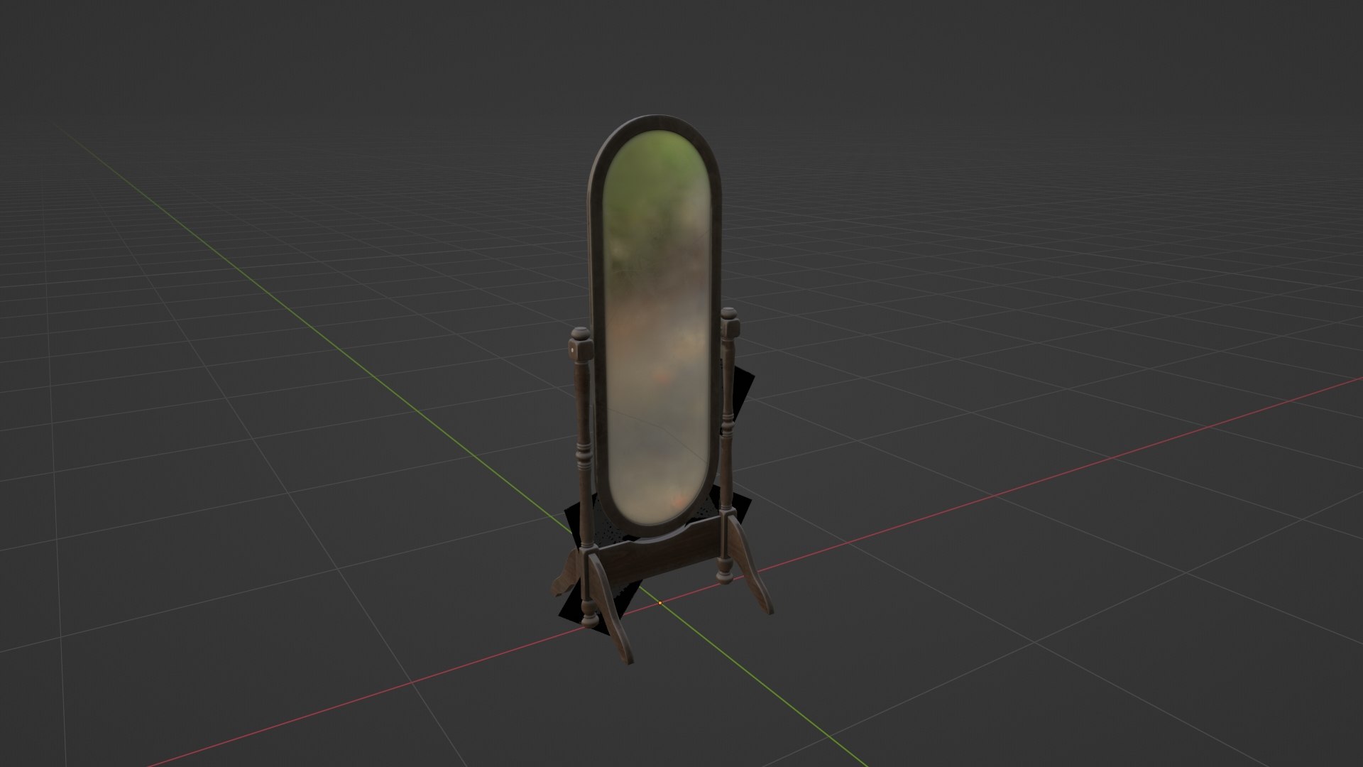 Free Antique Standing Mirror 3D Model - TurboSquid 1919790