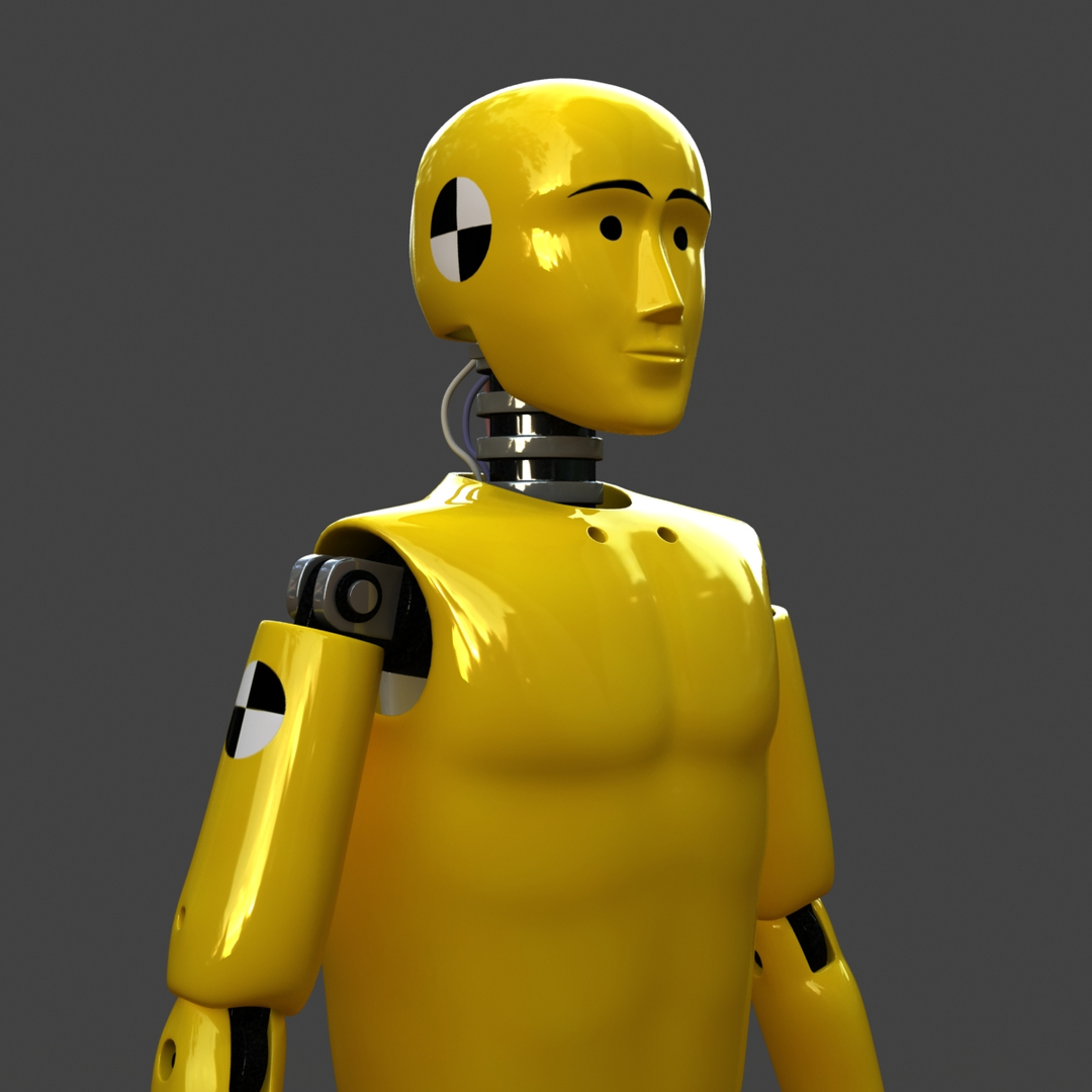 crash test dummy - 3d model