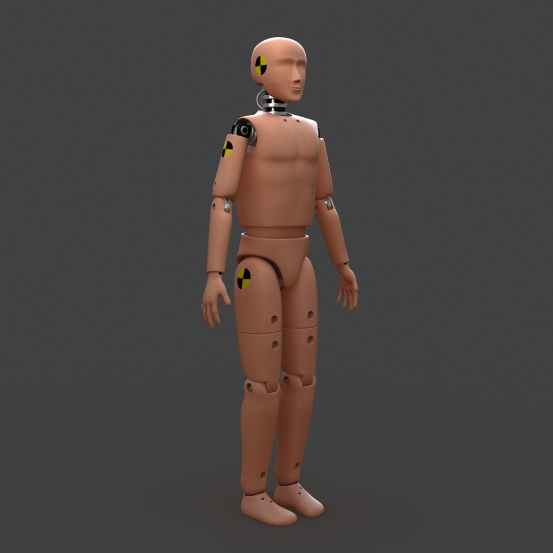 Crash Test Dummy - 3d Model