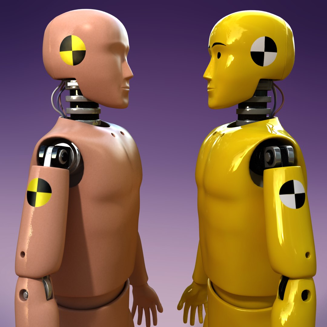 Crash Test Dummy - 3d Model