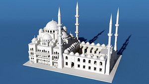 3D Suleymaniye Mosque Models - Browse & Download Formats - TurboSquid