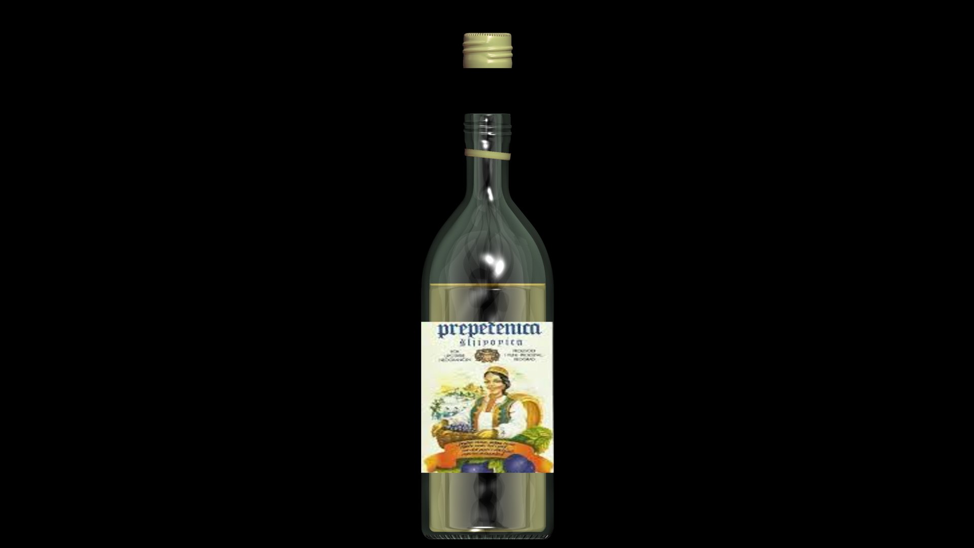 3D rakija bottle model - TurboSquid 1667782