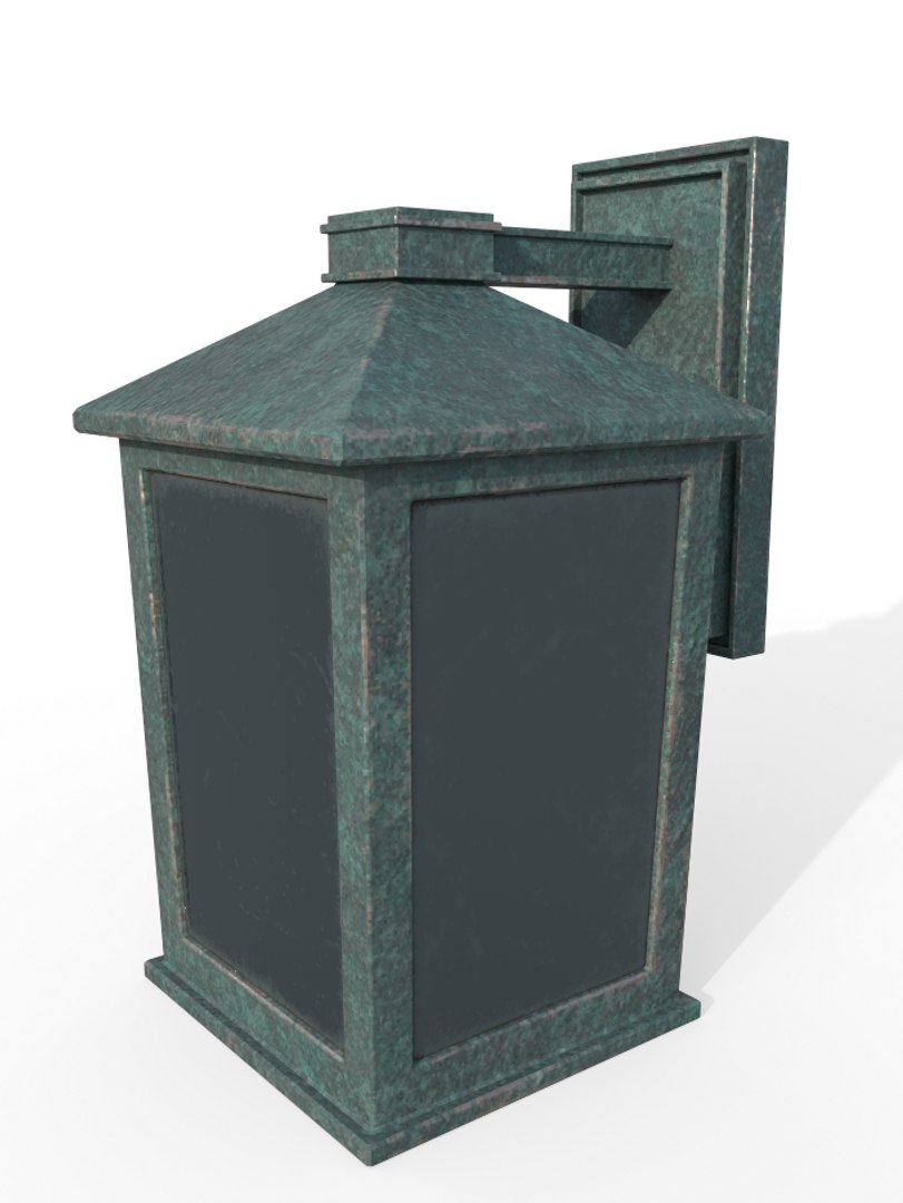 Exterior Porch Light Model - TurboSquid 1504748