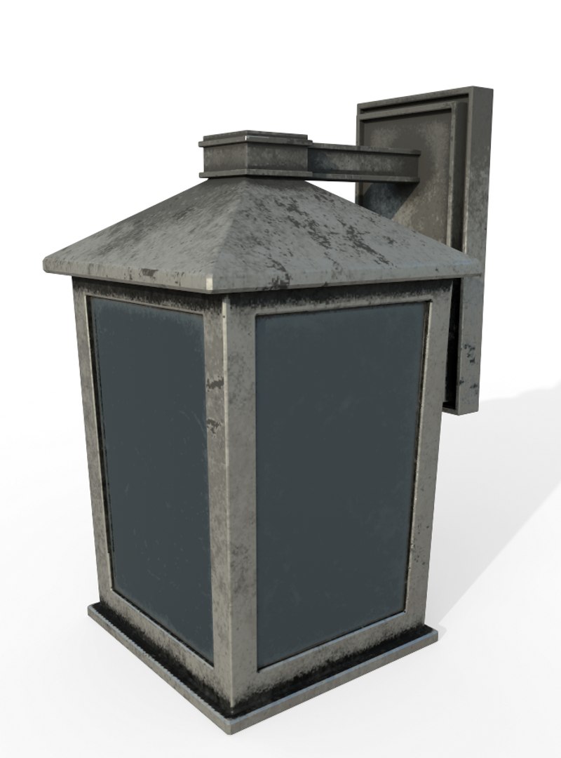 Exterior Porch Light Model - TurboSquid 1504748
