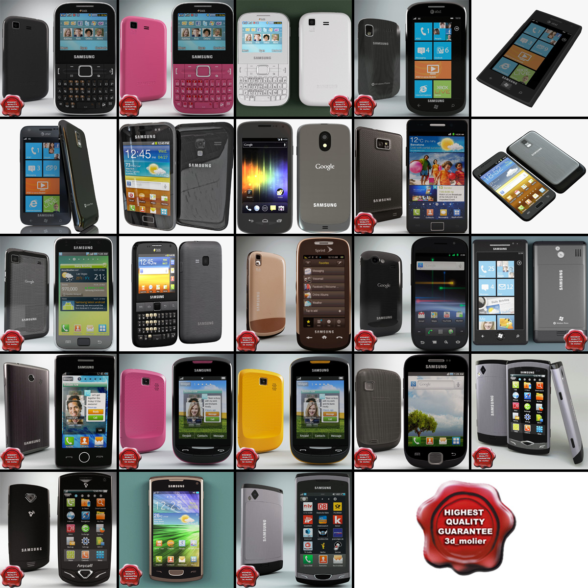 3d samsung phones v6 s