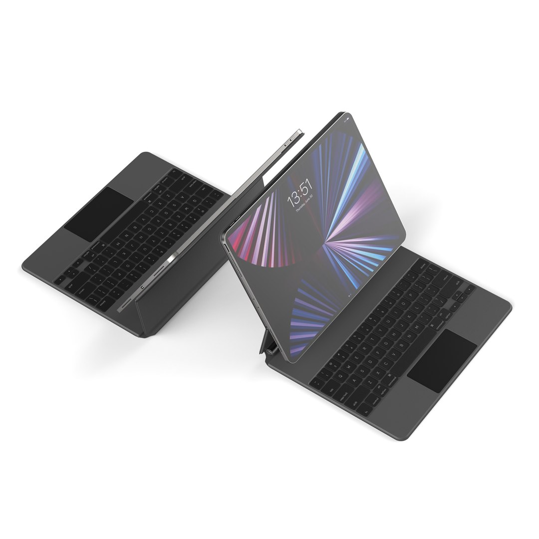 Ipad Smart Keyboard 3D Model - TurboSquid 1920321