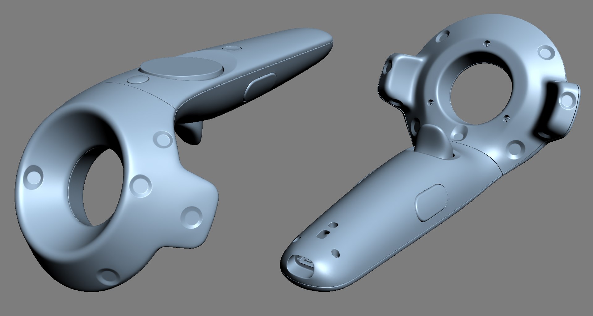 Htc Vive Handheld Controller 3d Model