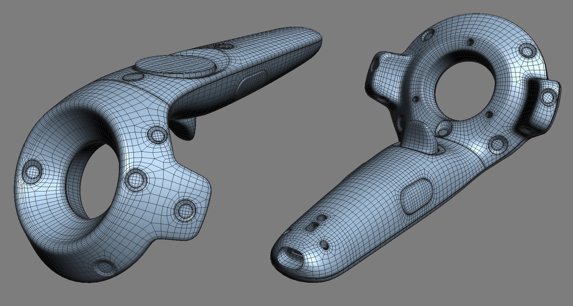 Htc Vive Handheld Controller 3d Model
