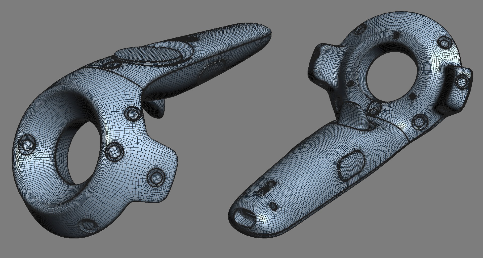 Htc Vive Handheld Controller 3d Model