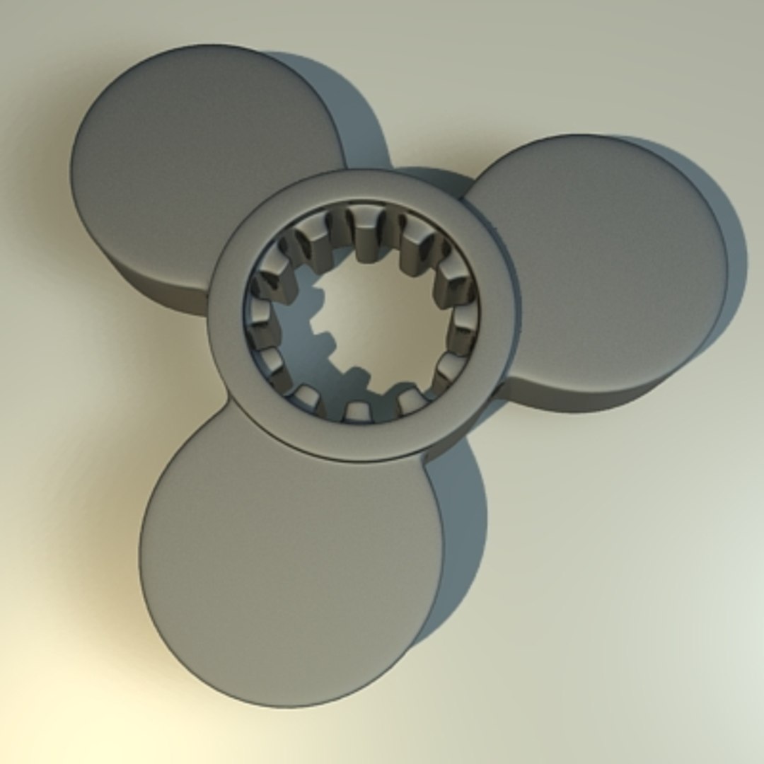 metal component 3d model