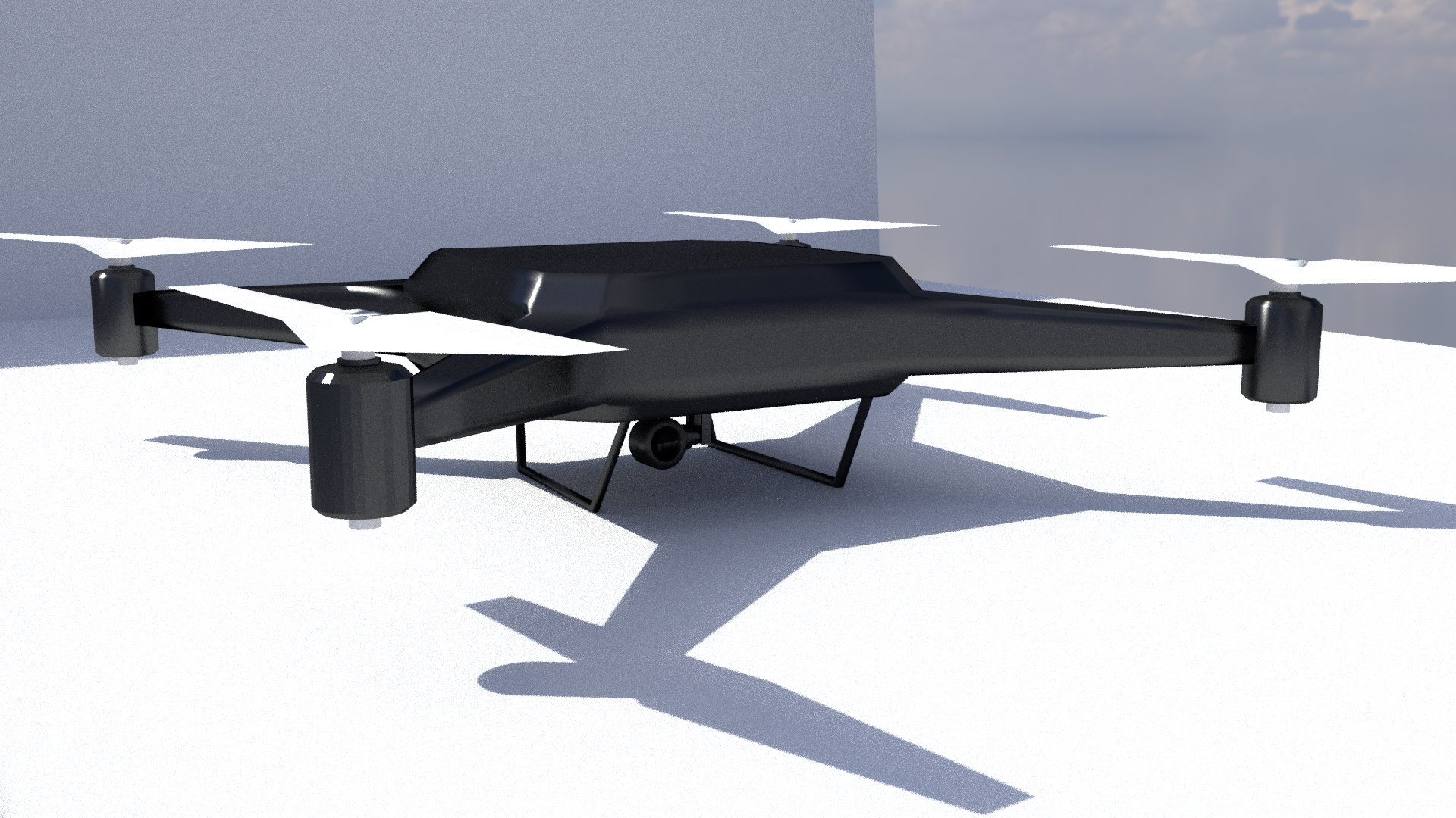 3D Stylized Drone -blender Fbx Model - TurboSquid 2408652