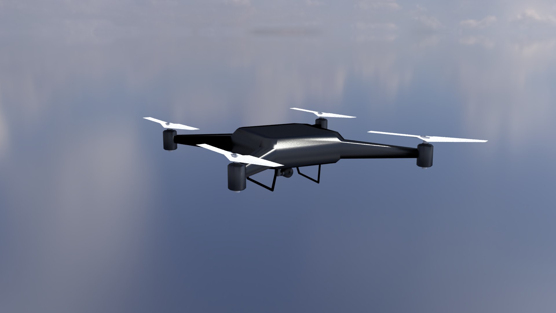 3D Stylized Drone -blender Fbx Model - TurboSquid 2408652